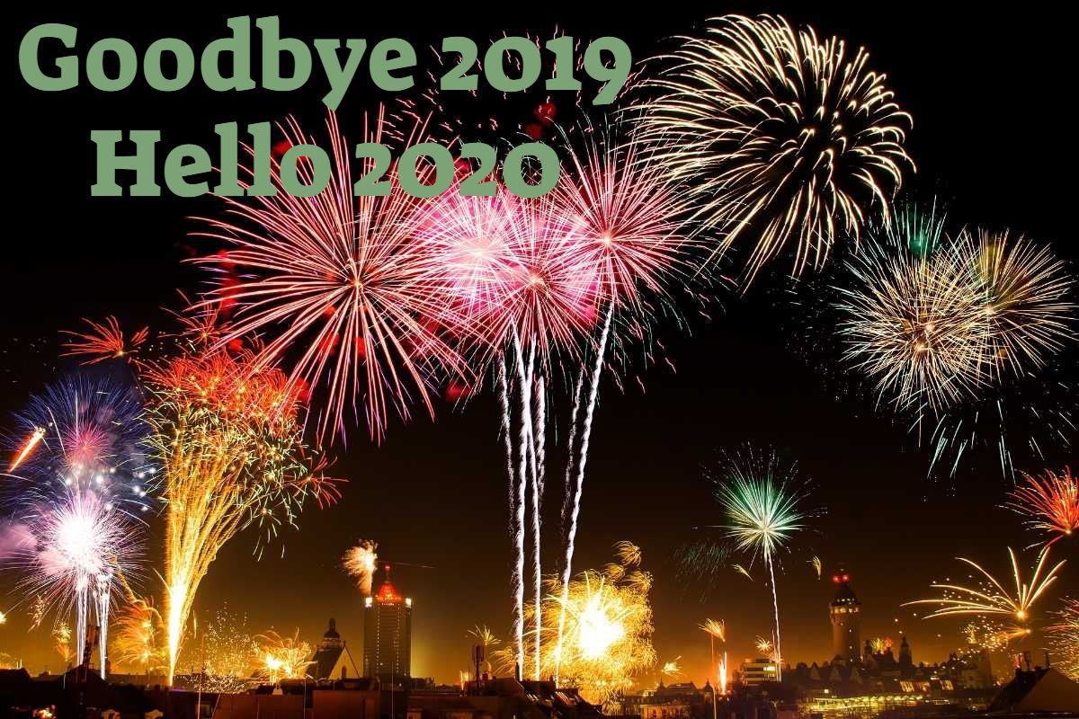 Goodbye 2019 Welcome 2020 New Year Images, Messages & SMS - Mary ...